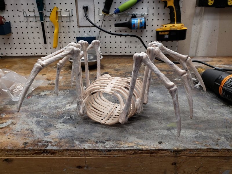 How to Corpse a Skeleton Prop for Halloween