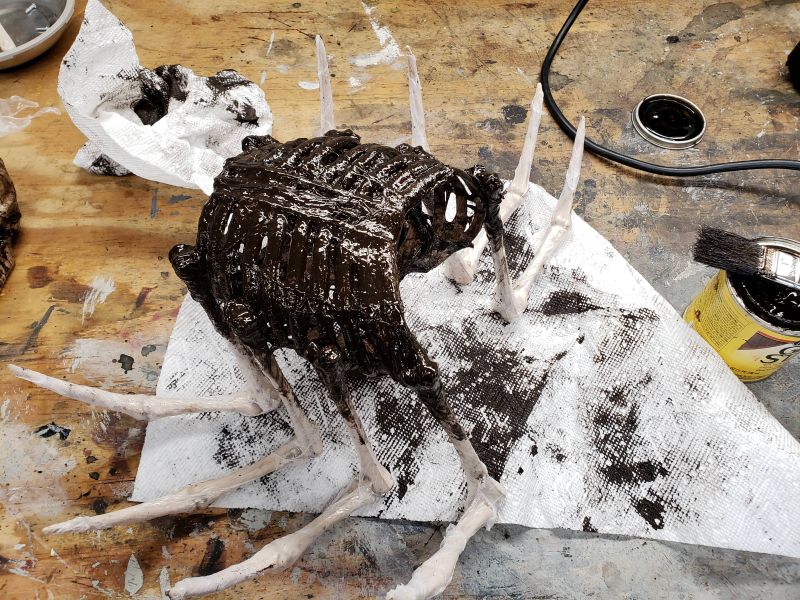 How to Corpse a Skeleton Prop for Halloween