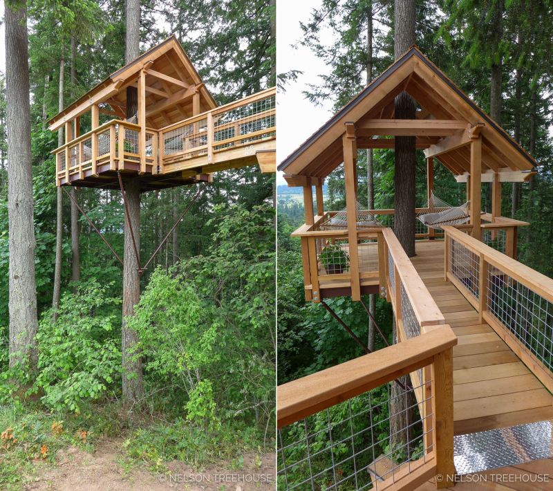 Pete Nelson’s Rustic Treehouse in Oregon premieres on Treehouse Masters