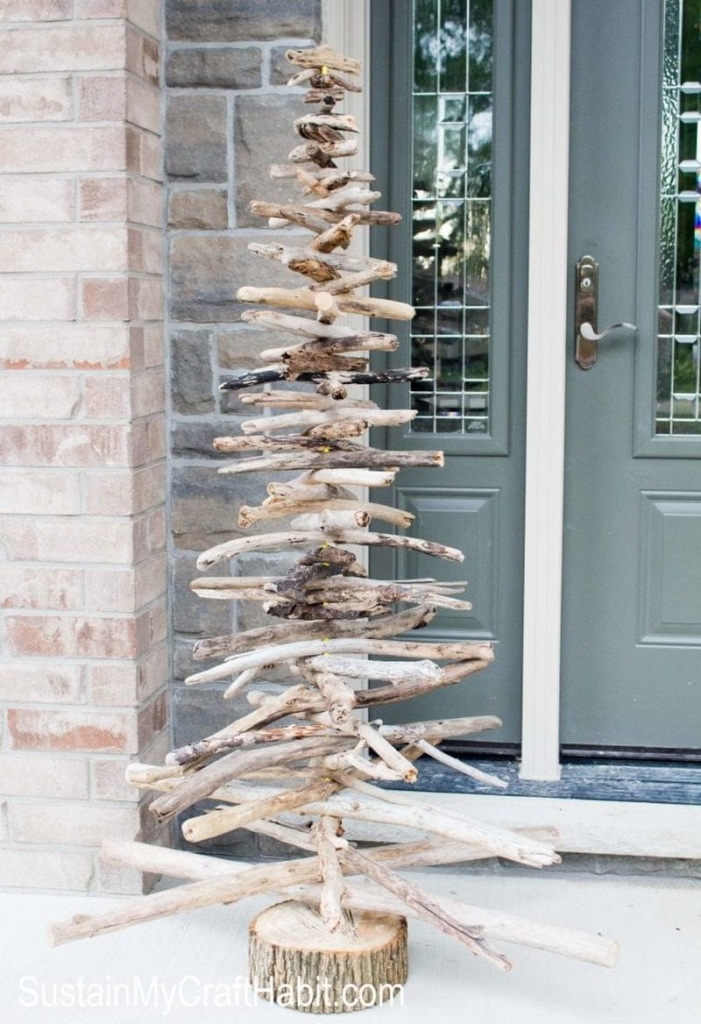 40 Best Recycled Christmas Tree Ideas to Try This Year