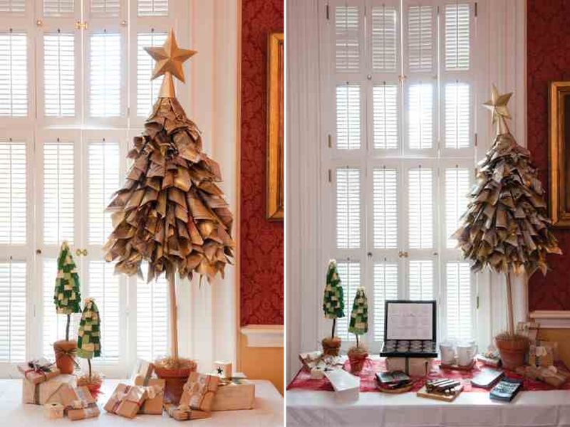 35 Best Recycled Christmas Tree Ideas