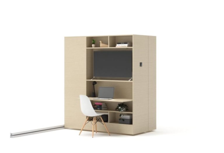 Ori Pocket Closet and Cloud Bed Robotic Furniture