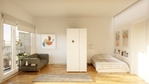 Ori Pocket Closet and Cloud Bed Robotic Furniture
