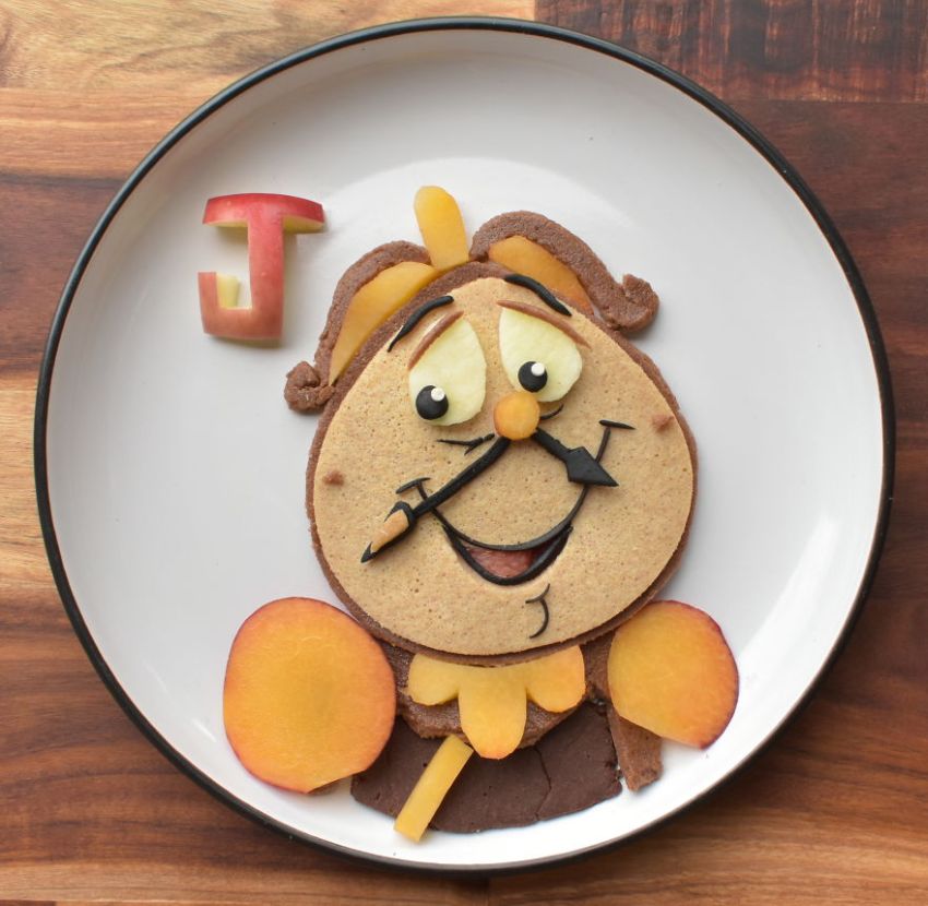 Aussie Mum Turns Food into Her Son’s Favorite Cartoon Characters