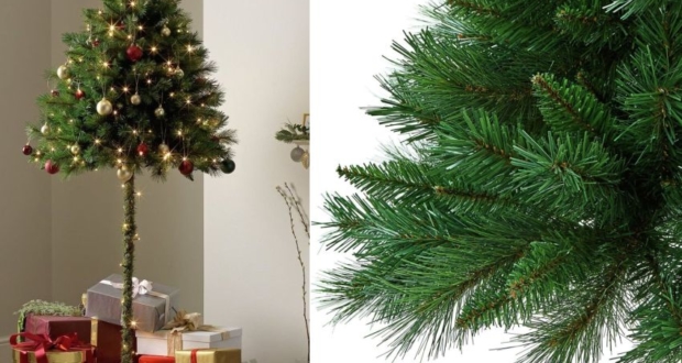 Half Christmas Tree is a Good Idea Your Cat's Going to Hate