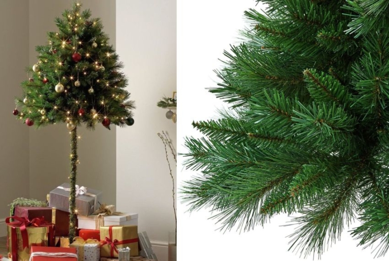 Half Christmas Tree is a Good Idea Your Cat's Going to Hate