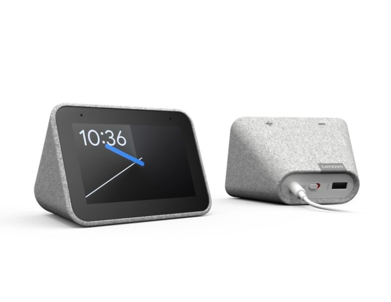 Google Assistant-Powered Lenovo Smart Clock at CES 2019