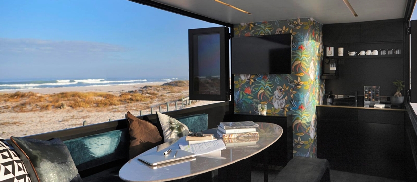 Solar-Powered Nova Mobile Office Loaded with Smart Home Accessories