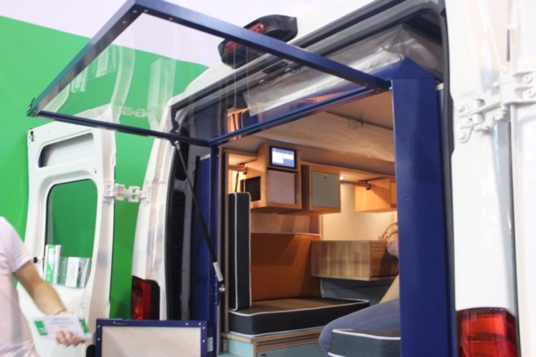 PlugVan Module Turns any Camper Van into Smart Home on Wheels