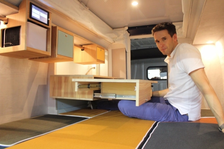 PlugVan Module Turns any Camper Van into Smart Home on Wheels