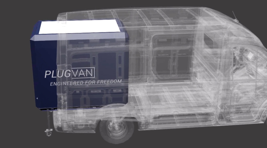 PlugVan Module Turns any Camper Van into Smart Home on Wheels