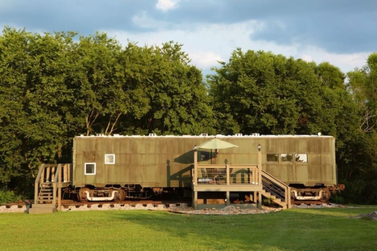 Rent This Train Car Home in Tennessee for $130 on Airbnb