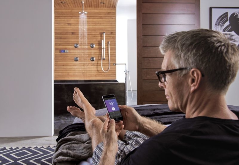 U by Moen Smart Shower with Alexa, Google Assistant & Siri