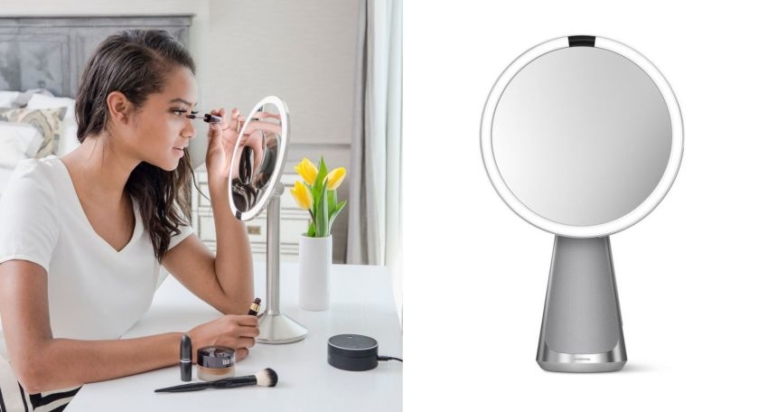 Simplehuman Vanity Mirrors with Built-in Google Assistant at CES 2019