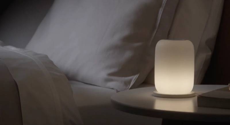 Casper Glow Lamp Emits Warm Light that Dims Gradually for Better Sleep