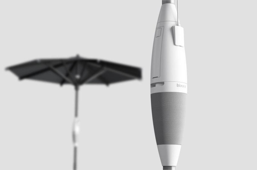 Bloom Turns Any Patio Umbrella into a Voice-Controlled Parasol