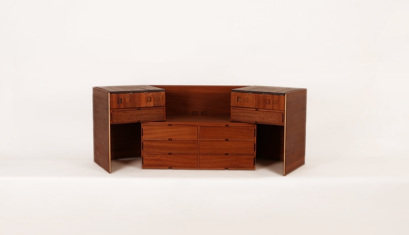 This Intuitively Designed Space-Saving Cabinet Folds Into Itself