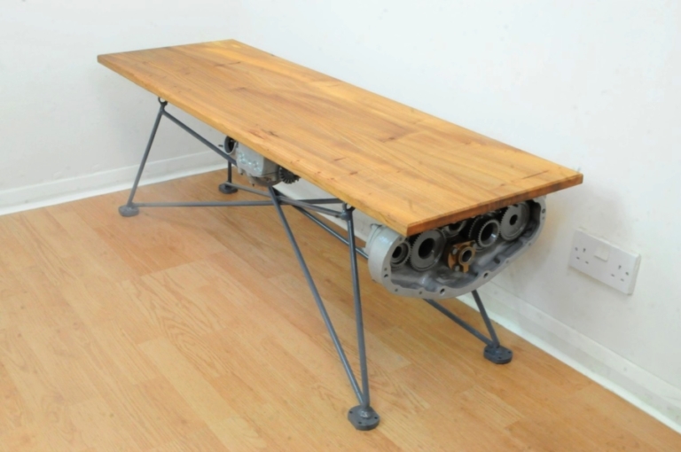 Recycled Aircraft Furniture: Gipsy Queen Coffee Table by DappR Aviation