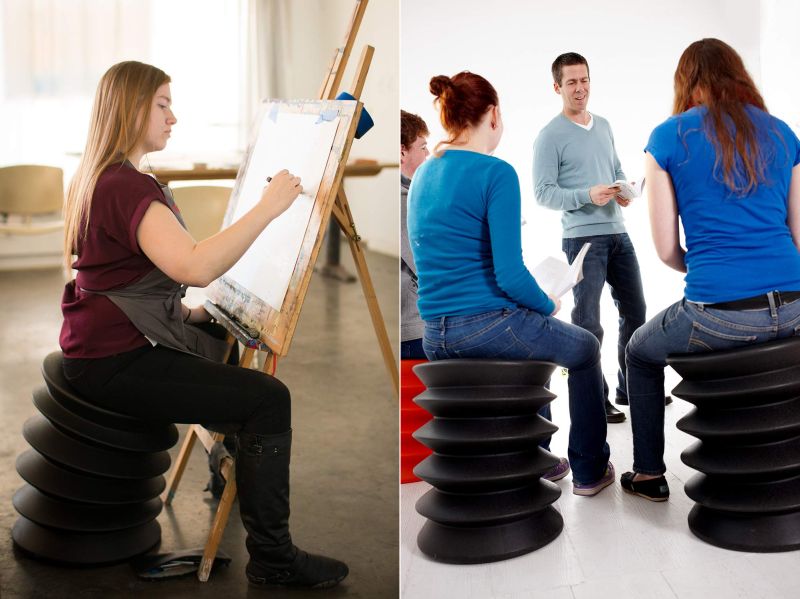 ErgoErgo Active Stool Encourages You to Stay Alert