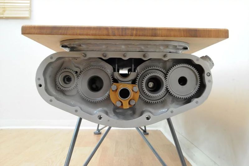 Recycled Aircraft Furniture: Gipsy Queen Coffee Table by DappR Aviation