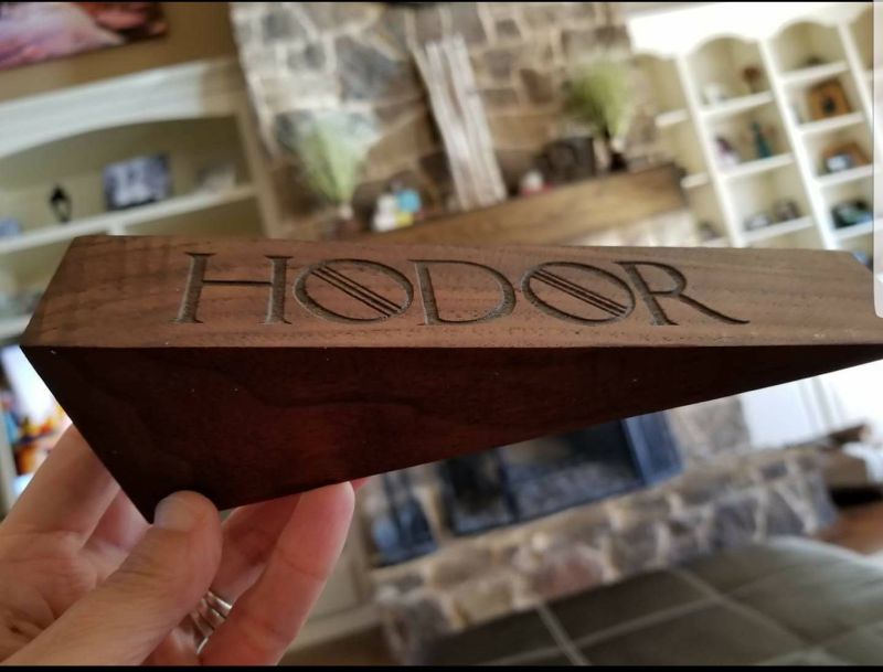 Hodor-Inspired Doorstop for Game of Thrones Fans