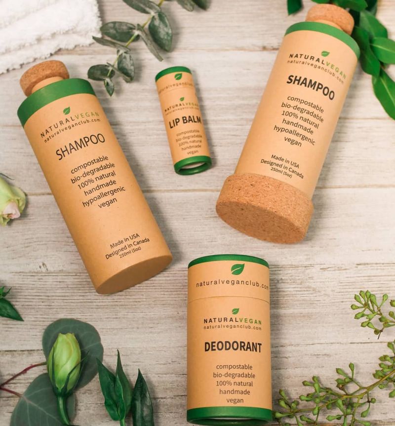Natural Vegan Introduces Compostable Packaging to Replace Plastic