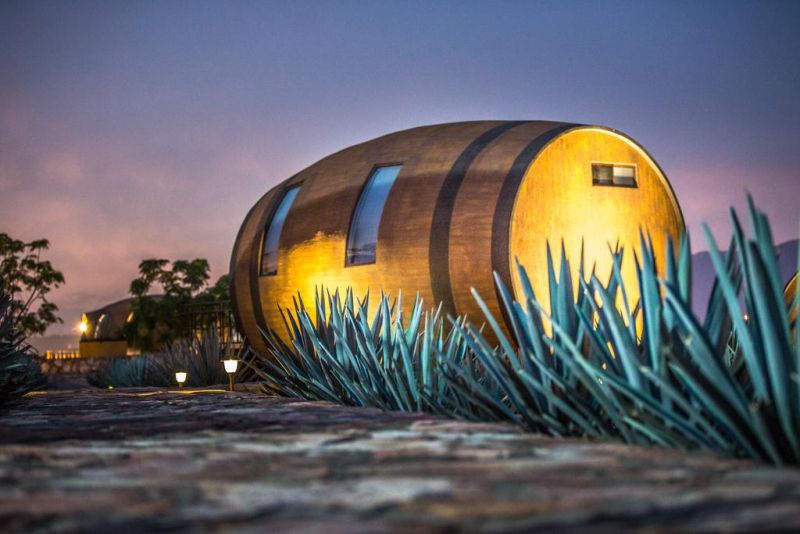 This Barrel-Shaped Hotel in Mexico can be Rented for Night Stay