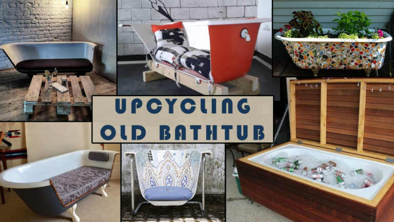 10 Creative Ideas to Repurpose Old Bathtub