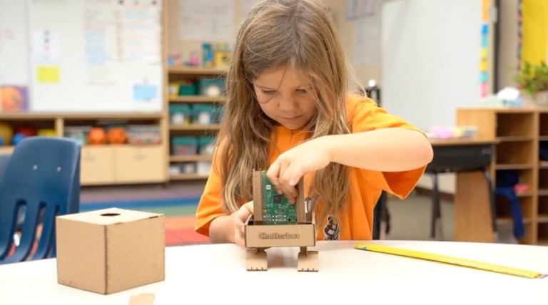 Chatterbox: DIY Smart Speaker Kit for Kids to Learn Voice-Controlled AI