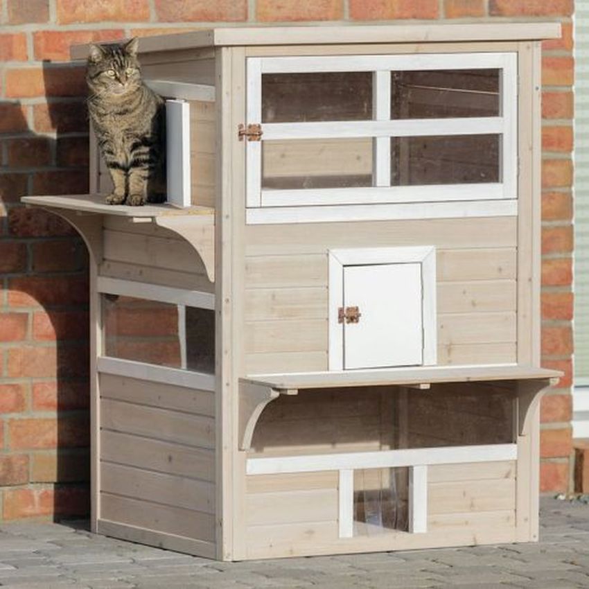 Gatsby Cat House is Three-Level Luxury Furniture for Your Kitty