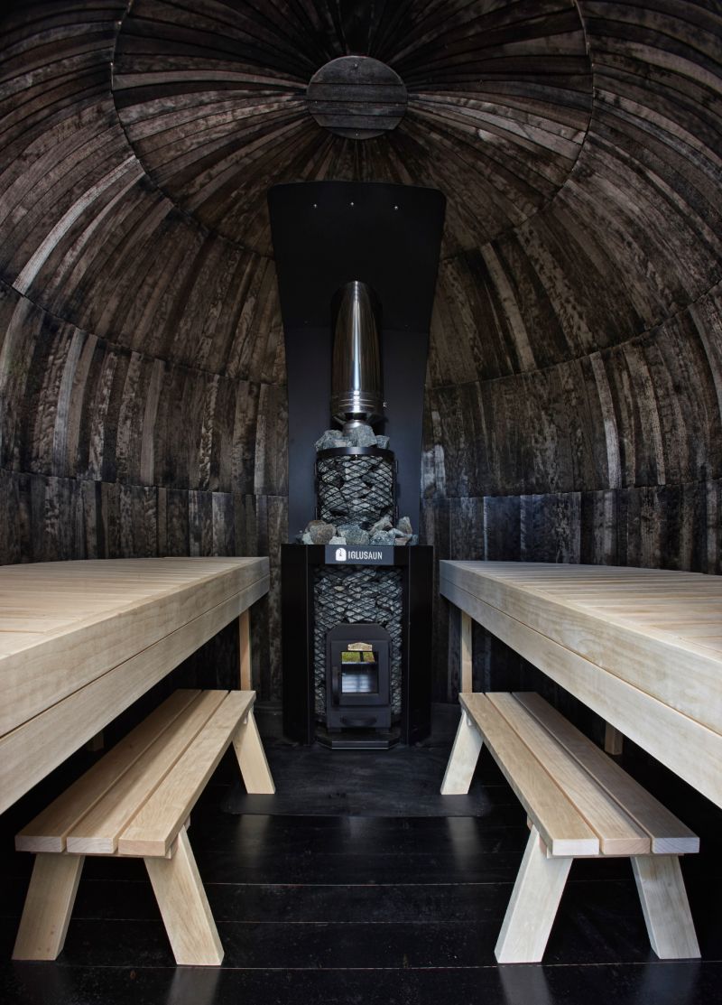 Prefab Outdoor Saunas by Iglucraft Look Absolutely Unique