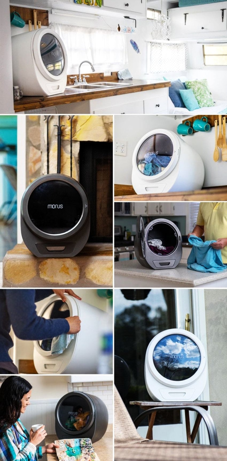 Morus Zero Vacuum Tumble Dryer Dries Clothes in 15 Minutes