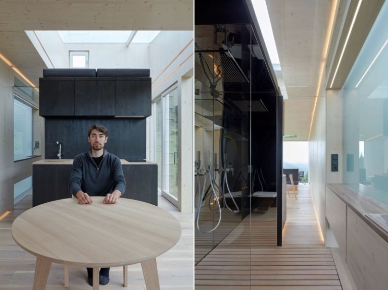 New Ark Shelter Prefab Cabin has Five Openings to Get Closer to Nature