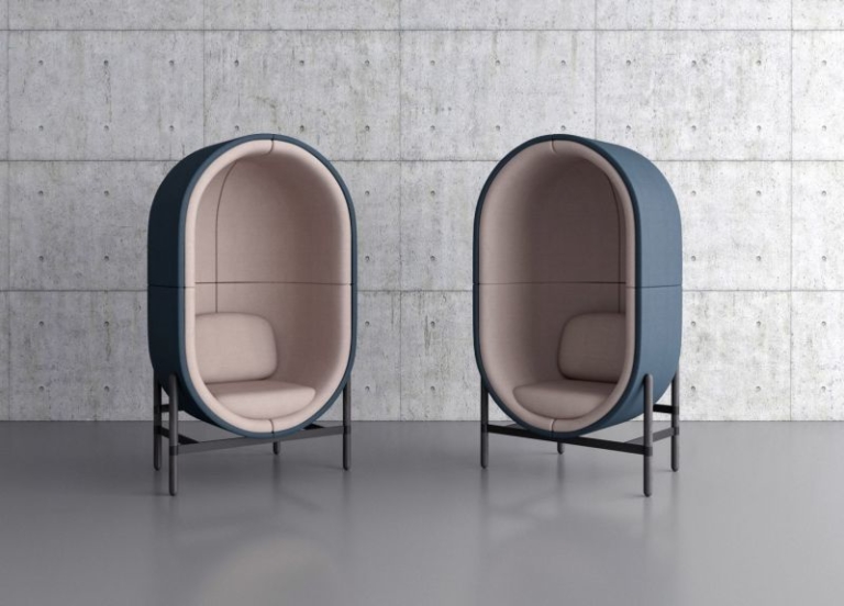 Kateryna Sokolova Designs Capsule Office Pod for Casala