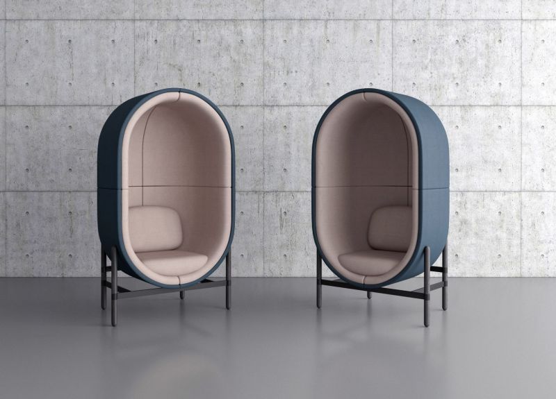 Kateryna Sokolova Designs Capsule Office Pod for Casala