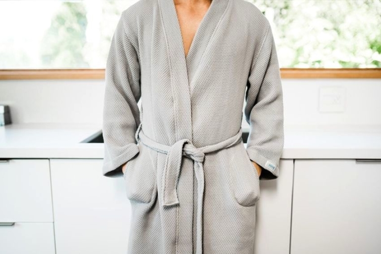 Therapeutic Melange Robe Uses Celliant Fiber Tech to Relax & Comfort You
