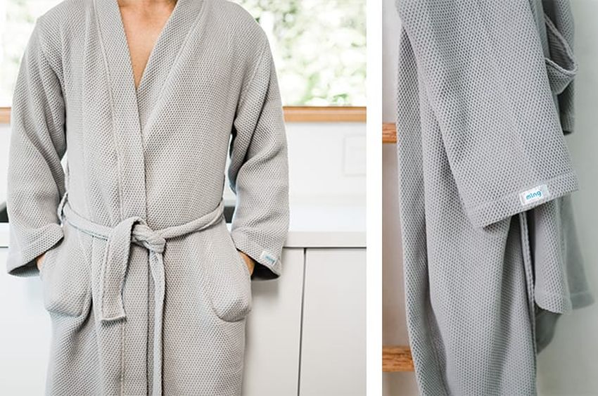 Therapeutic Melange Robe Uses Celliant Fiber Tech to Relax & Comfort You
