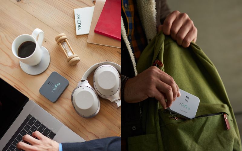 Outlery Reusable Cutlery and Chopsticks Fit into a Pocket-Sized Box