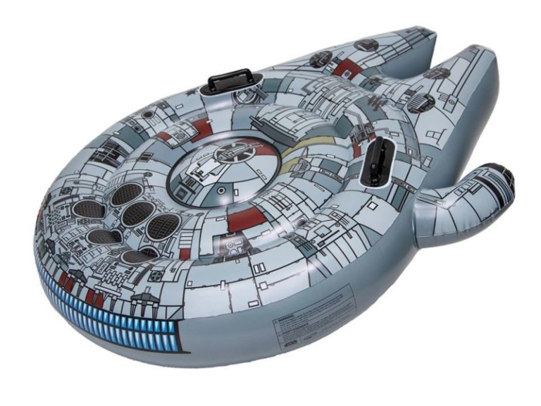 SwimWays Millennium Falcon Pool Float is a Cool Gift for Star Wars Fan