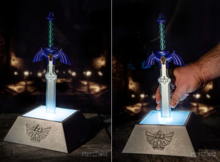 Seal the Darkness with Zelda’s Master Sword Lamp
