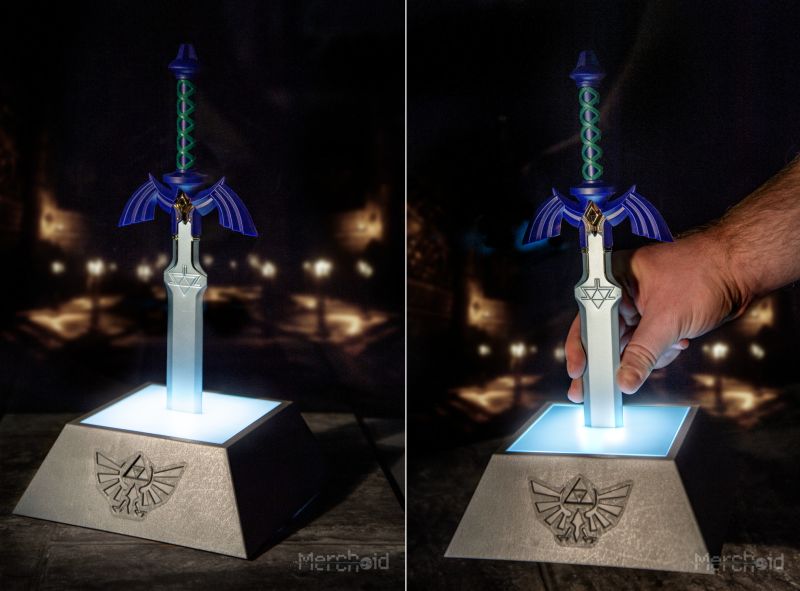 Seal the Darkness with Zelda’s Master Sword Lamp