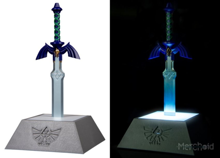 Seal the Darkness with Zelda’s Master Sword Lamp