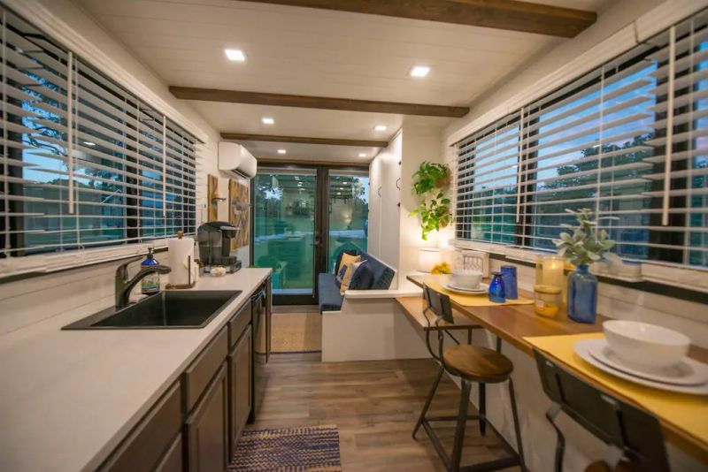 This Shipping Container Home in Waco, Texas can be Rented on Airbnb