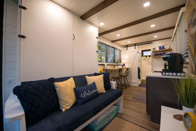 This Shipping Container Home in Waco, Texas can be Rented on Airbnb