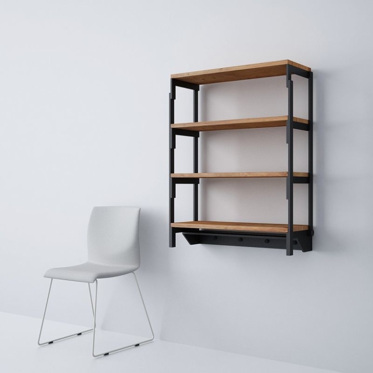 This Transforming Dining Table Becomes a Shelf in a Jiffy