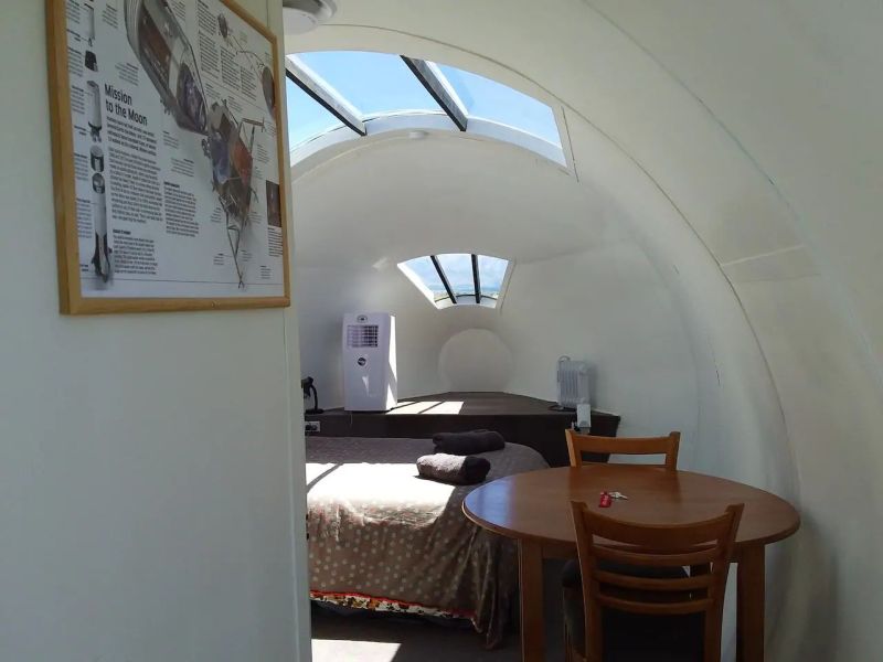 You can Rent This Apollo Spaceship Replica in New Zealand on Airbnb