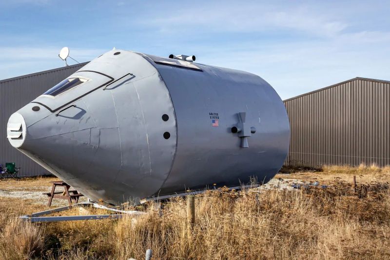 You can Rent This Apollo Spaceship Replica in New Zealand on Airbnb