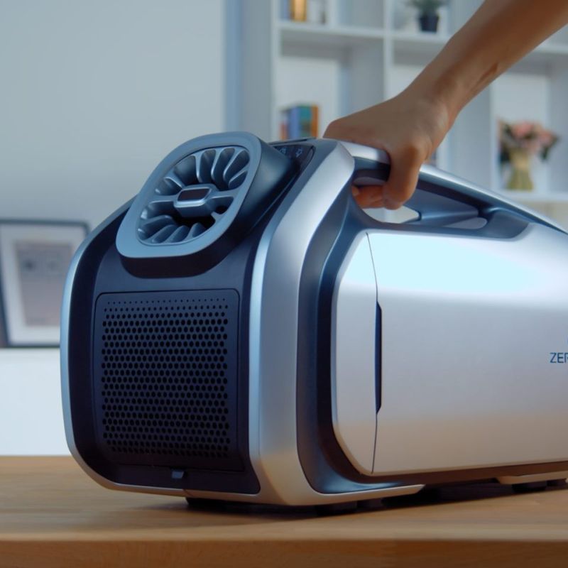 Zero Breeze Mark II Battery-Powered Portable Air Conditioner for Campers