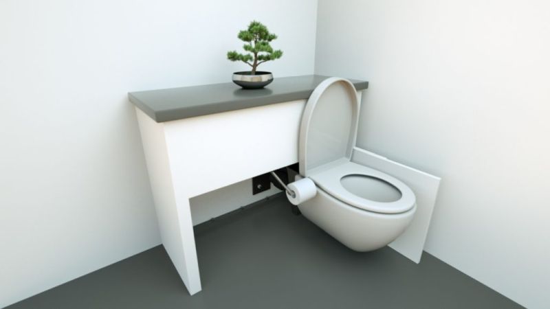 Hidealoo Retractable Toilet Seat is Perfect for Tiny Houses
