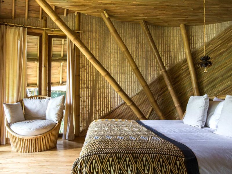 Three-Story Eco-Friendly Aura House is Made Completely from Bamboo